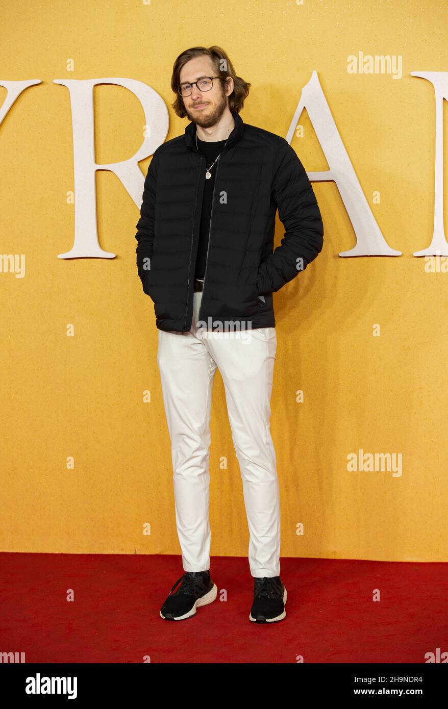 Evan Edinger attends the UK Premiere of "Cyrano" at Odeon Luxe ...