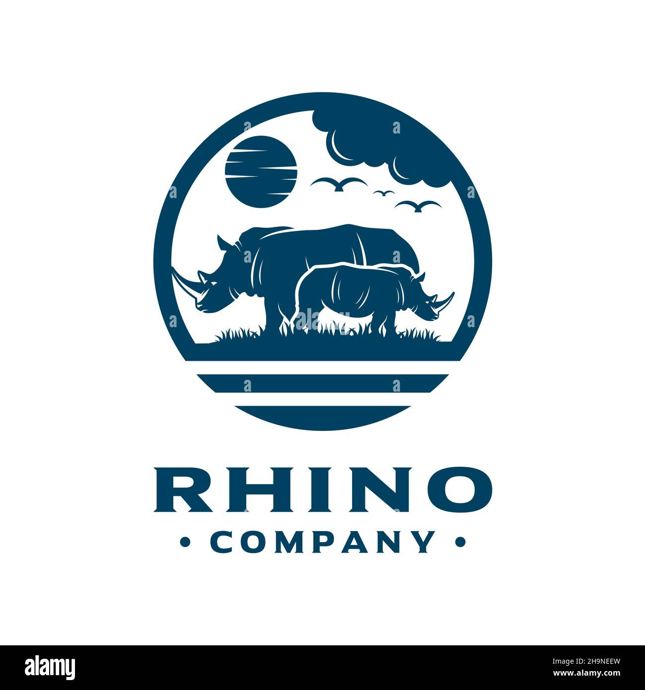 Power line in landscape Cut Out Stock Images & Pictures - Alamy