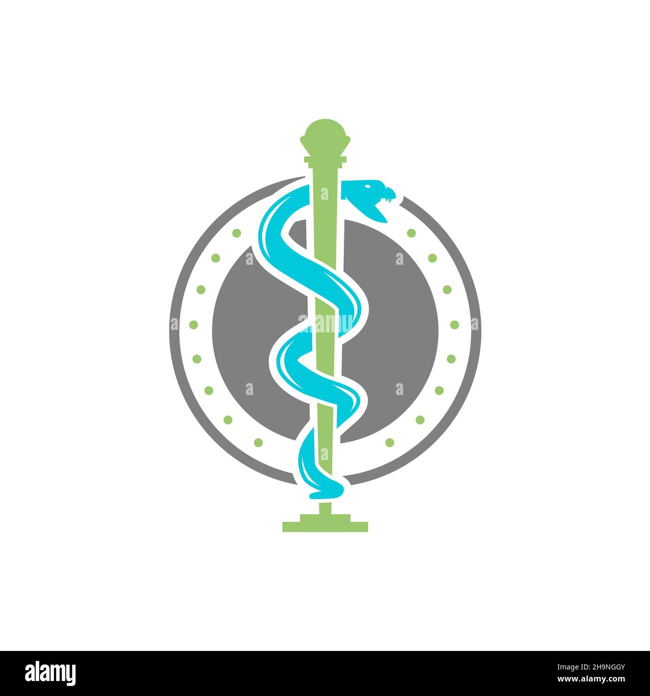 Logo design health symbol hi-res stock photography and images - Alamy