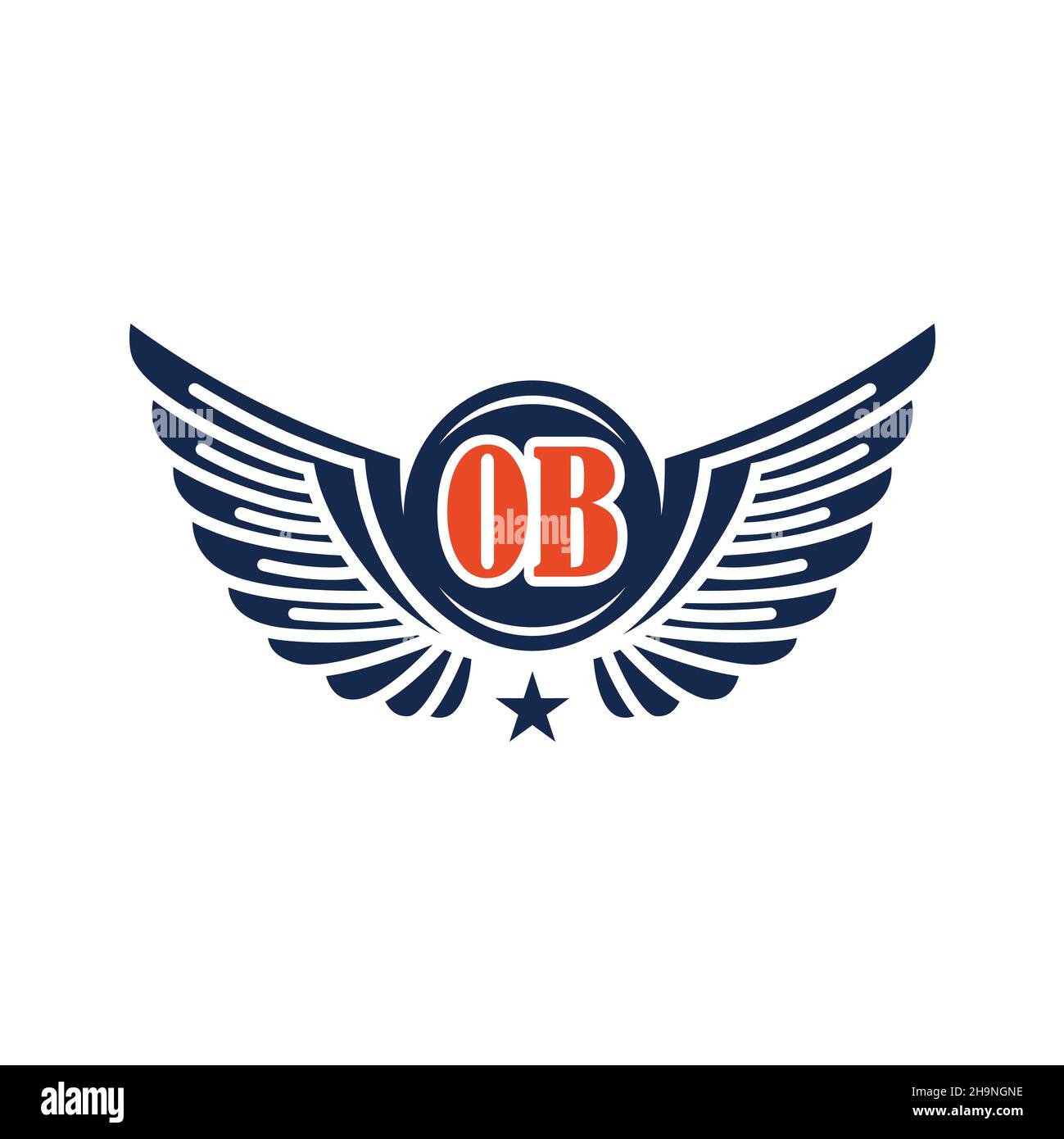 Ob logo wing hi-res stock photography and images - Alamy
