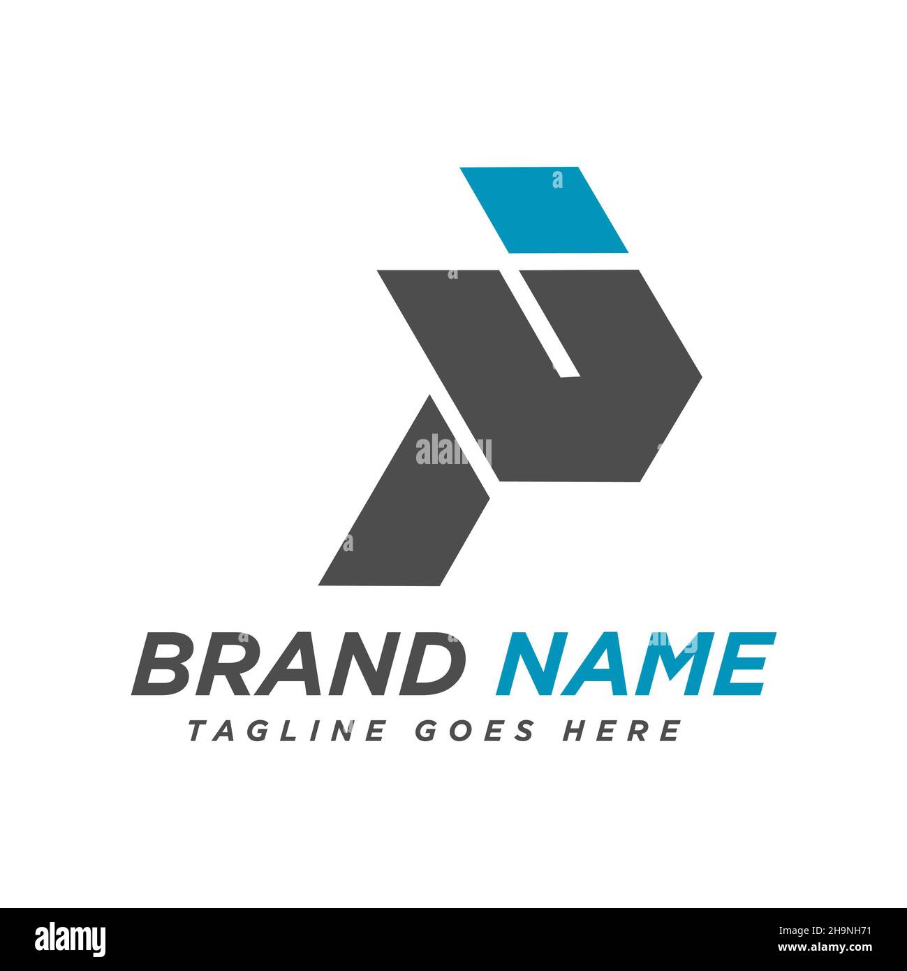 initial logo PI your company Stock Photo - Alamy