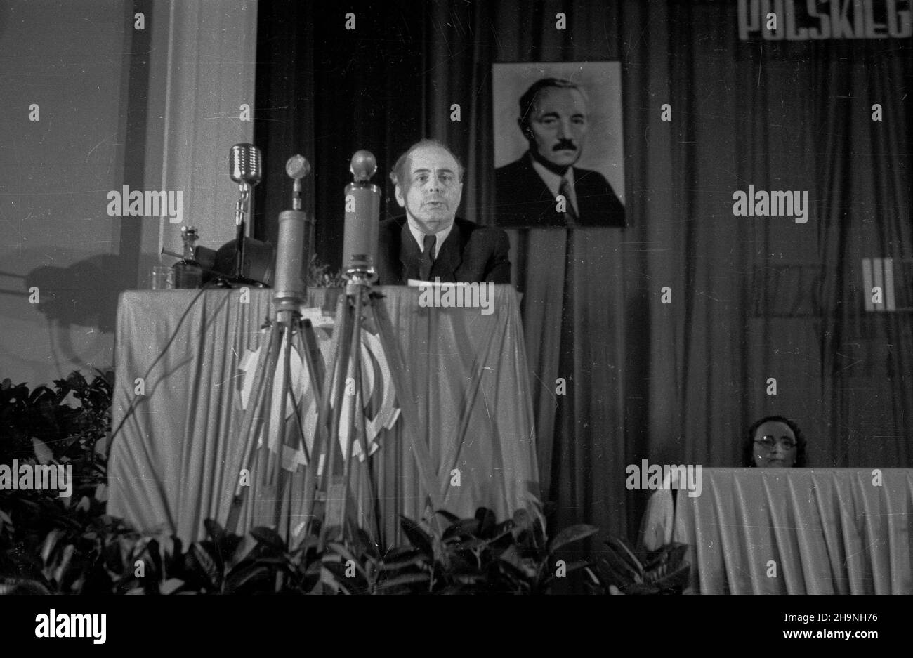 Warszawa, 1948-11-28. III Konferencja Warszawskiej Organizacji Polskiej ...