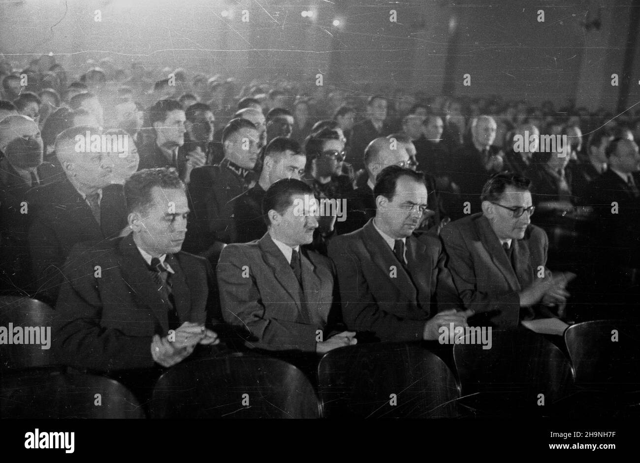 Warszawa, 1948-11-28. III Konferencja Warszawskiej Organizacji Polskiej ...