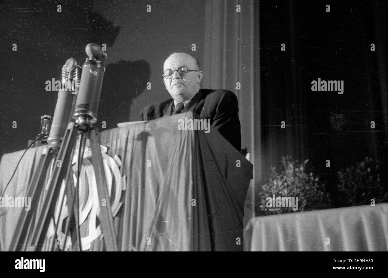 Warszawa, 1948-11-28. III Konferencja Warszawskiej Organizacji Polskiej ...