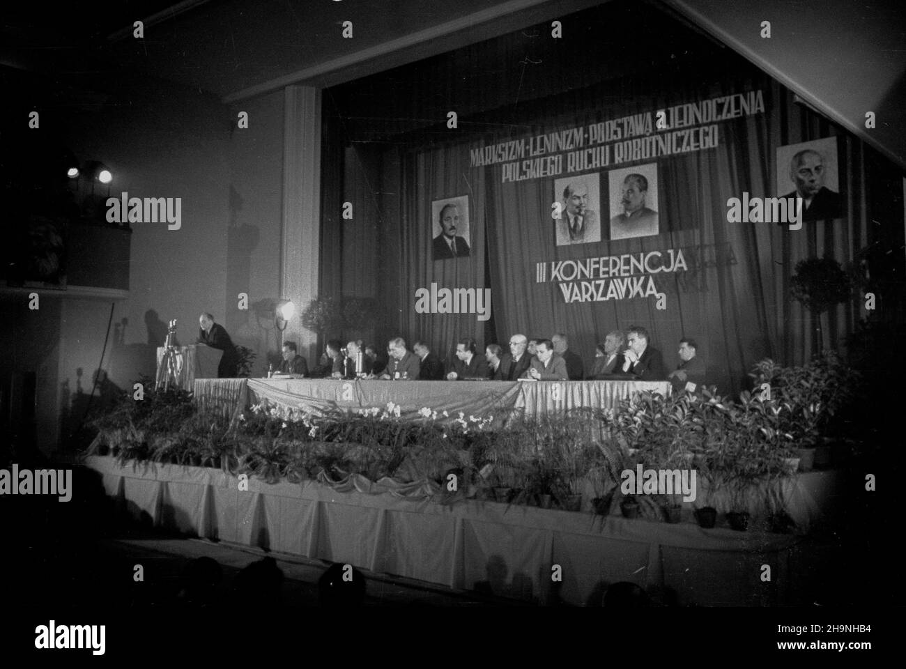 Warszawa, 1948-11-28. III Konferencja Warszawskiej Organizacji Polskiej ...