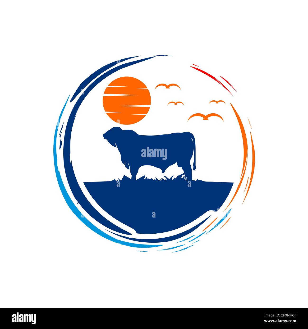 Farmer beef cattle Cut Out Stock Images & Pictures - Alamy