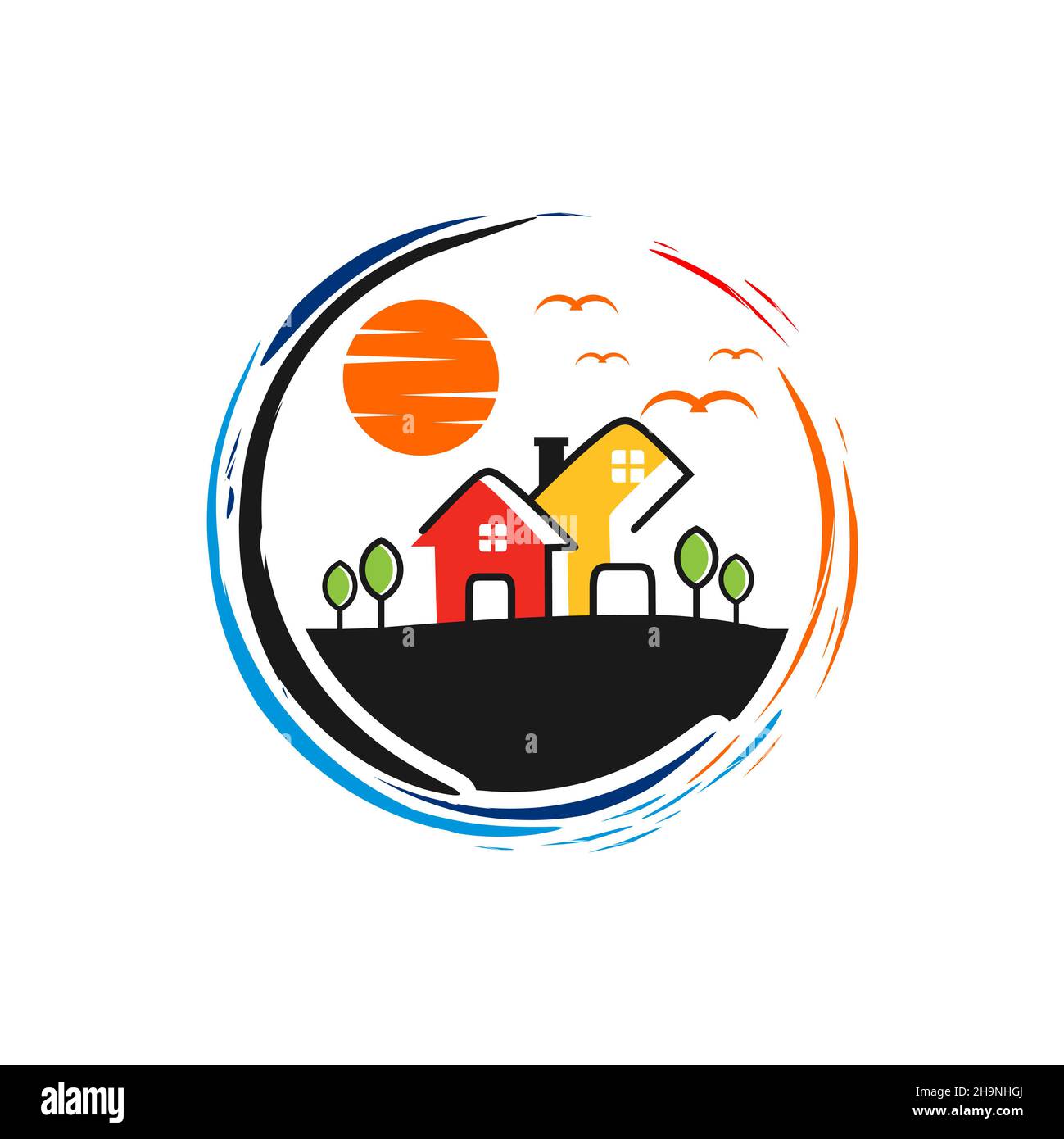 Circular plantation hi-res stock photography and images - Alamy