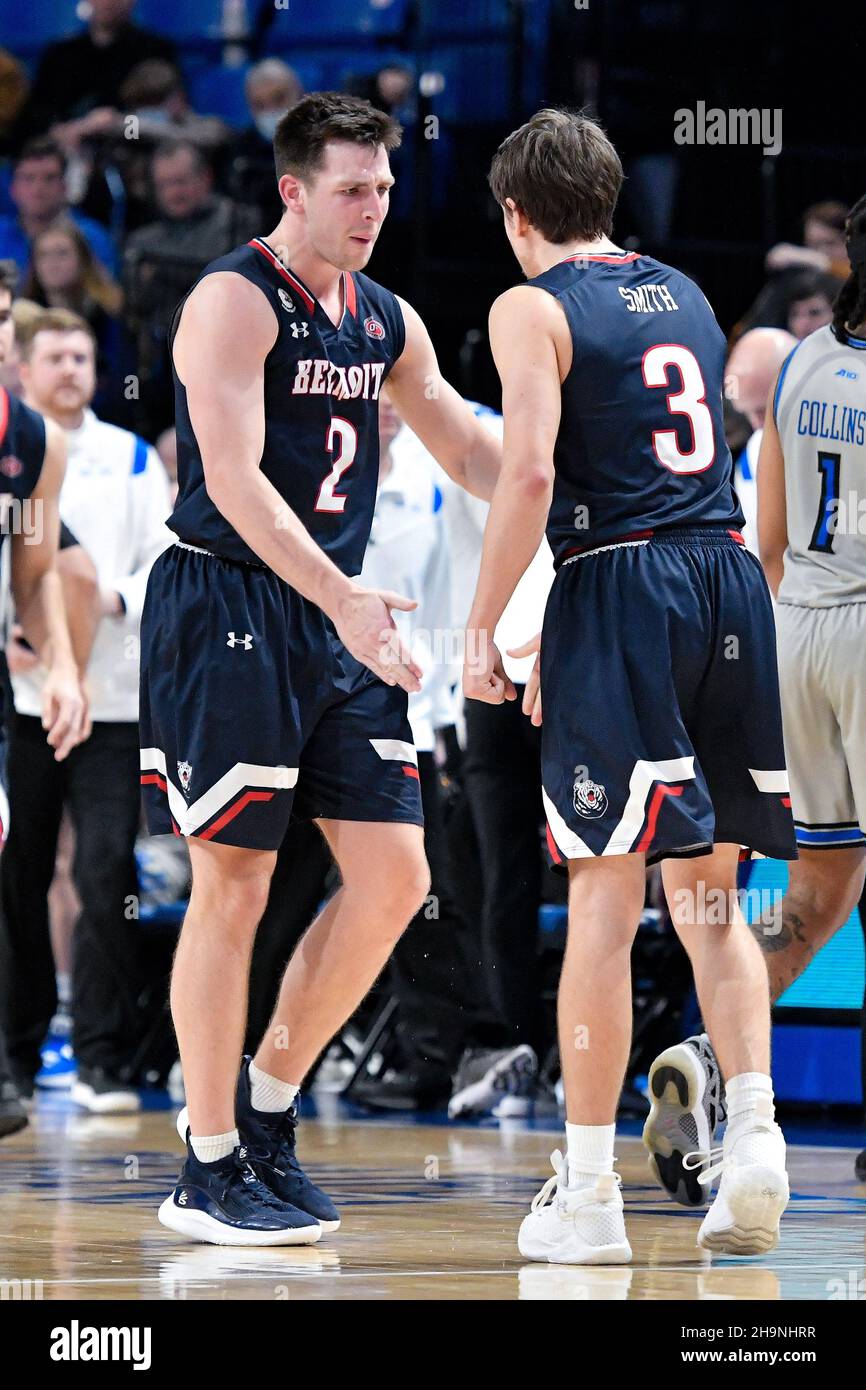 December 07, 2021: Belmont Bruins guard Grayson Murphy (2) and Belmont ...