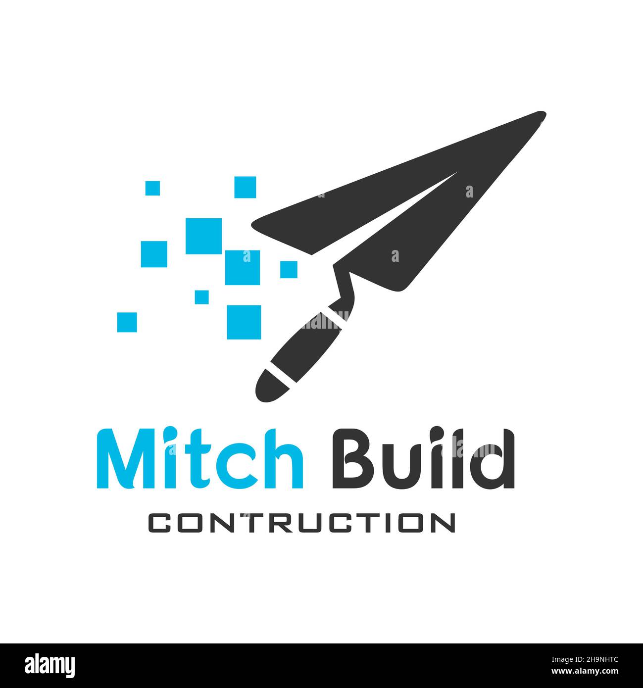 construction technology logo your company Stock Photo - Alamy