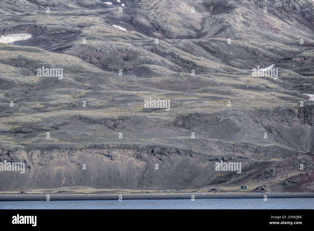 Volcanic Norwegian island of Jan Mayen Stock Photo - Alamy