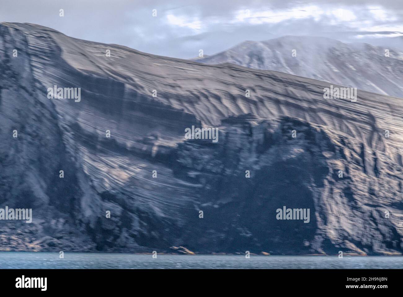 Volcanic Norwegian island of Jan Mayen Stock Photo - Alamy