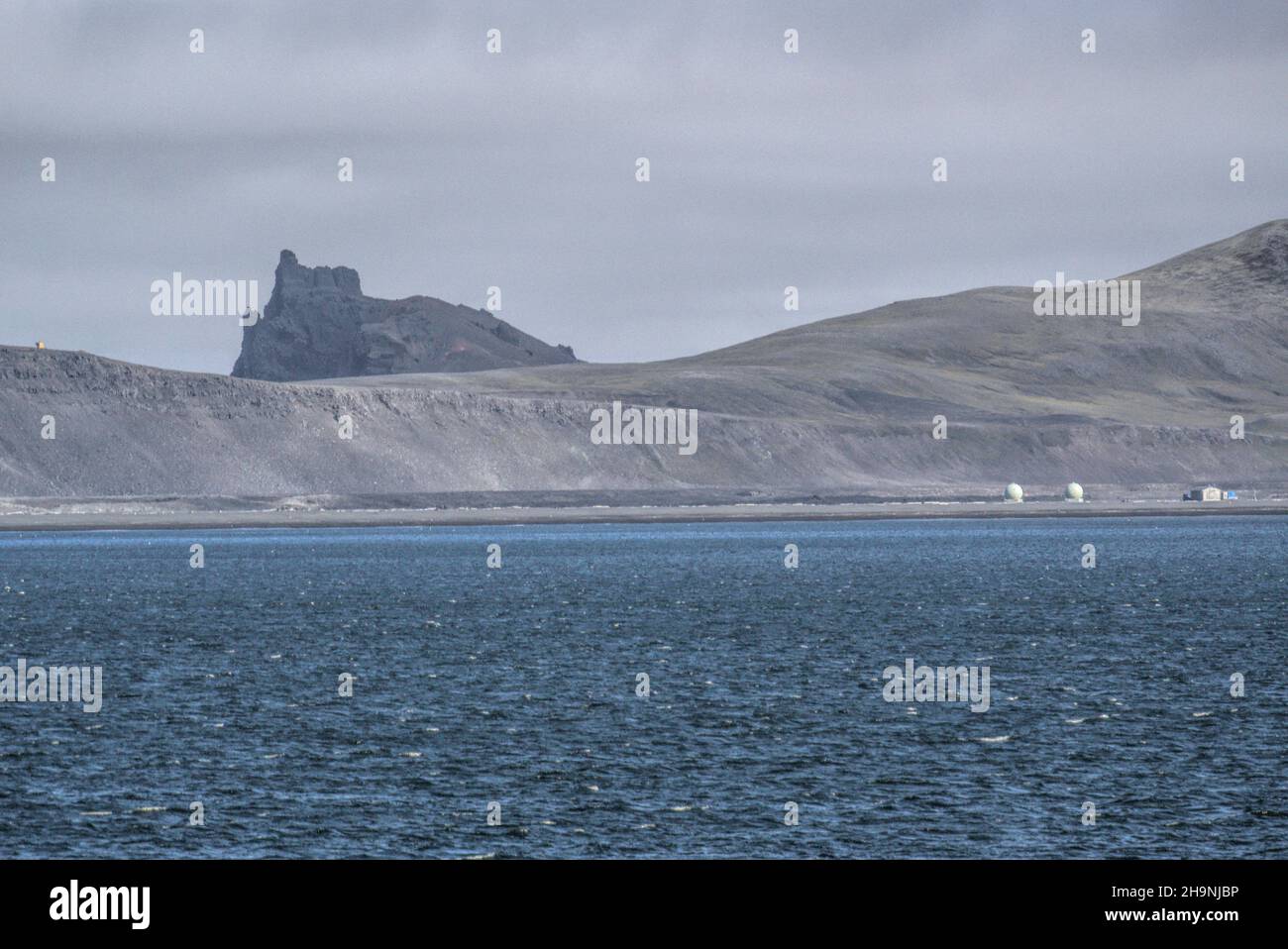 Volcanic Norwegian island of Jan Mayen Stock Photo - Alamy