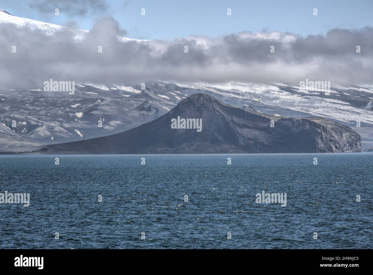 Volcanic Norwegian island of Jan Mayen Stock Photo - Alamy