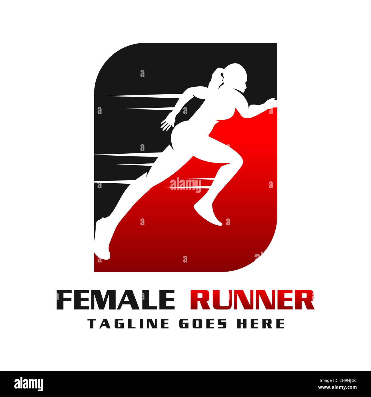 Runner Logo High Resolution Stock Photography and Images - Alamy