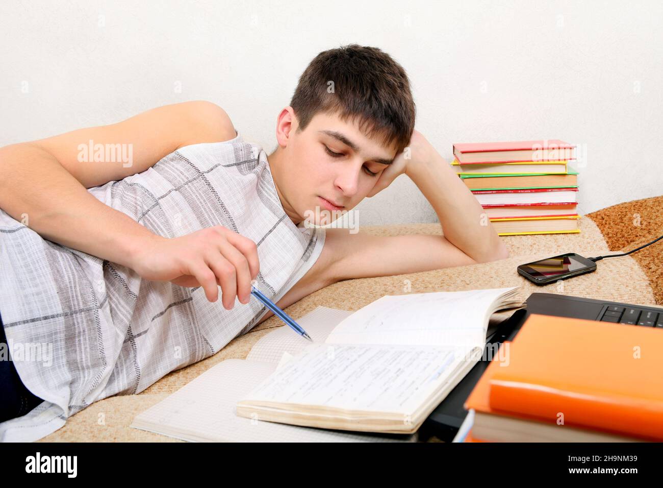 Many homework hi-res stock photography and images - Alamy