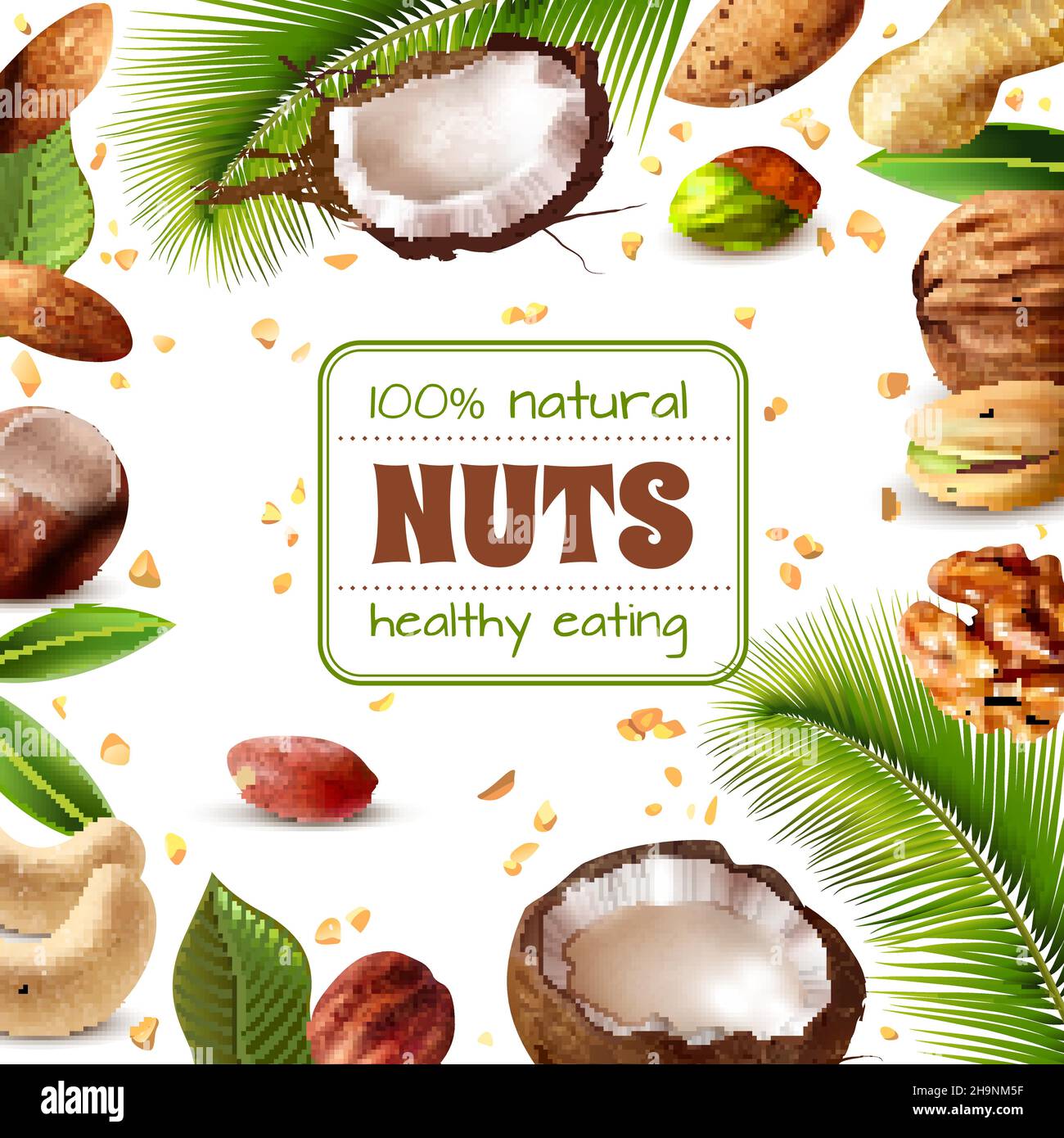 Cashew nut product design hi-res stock photography and images - Alamy