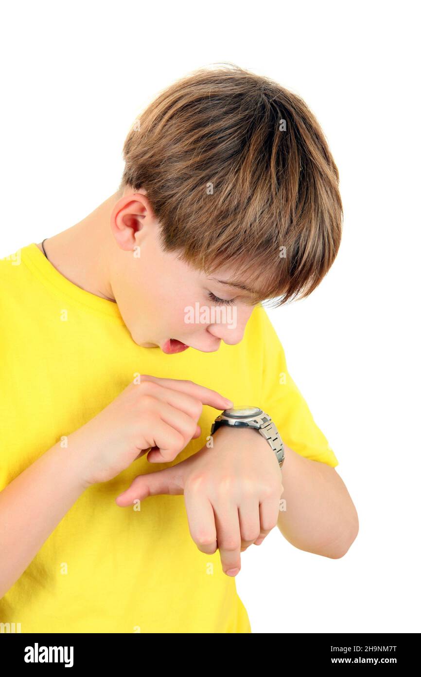 Wrist watch isolated child hi-res stock photography and images - Alamy