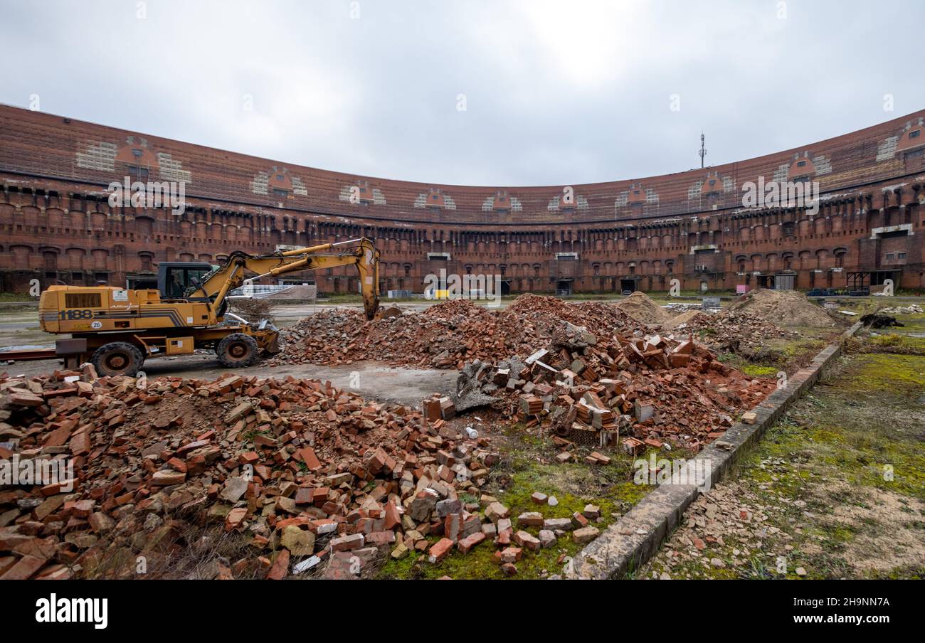 06 December 2021, Bavaria, Nuremberg: The inner courtyard of the ...