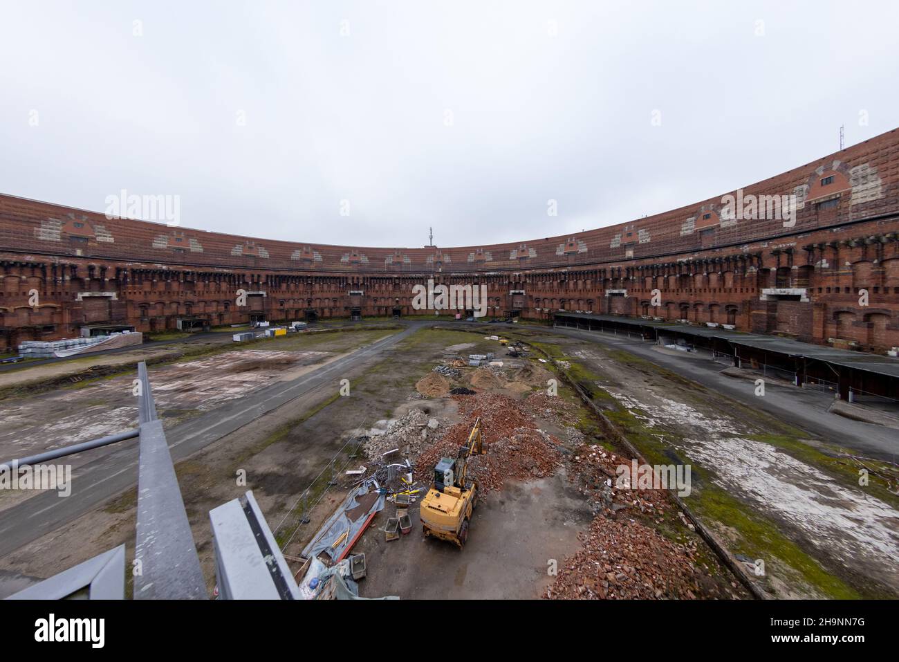 06 December 2021, Bavaria, Nuremberg: The inner courtyard of the ...