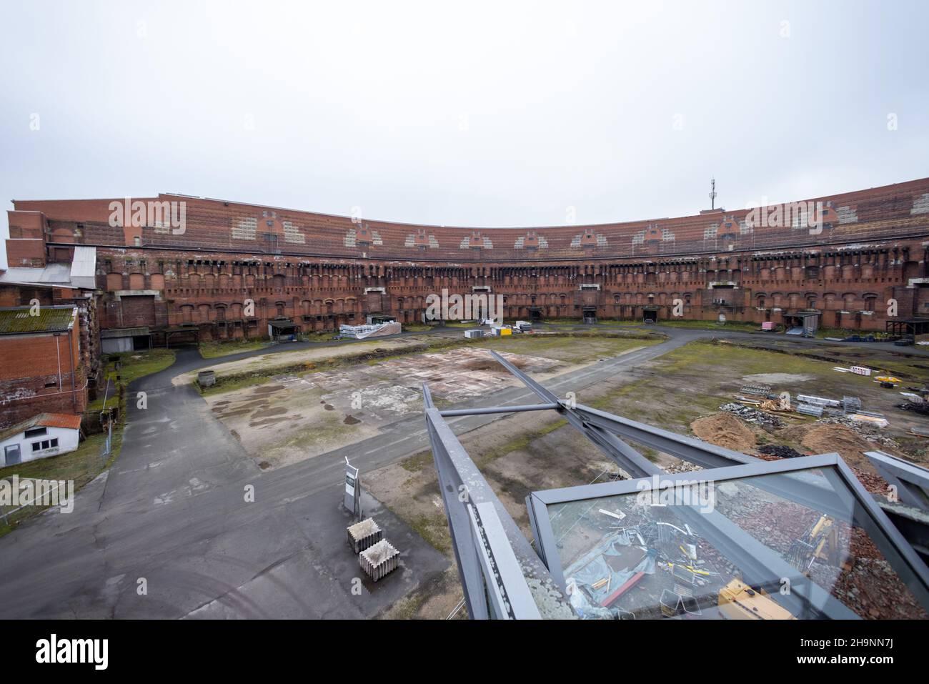 06 December 2021, Bavaria, Nuremberg: The inner courtyard of the ...