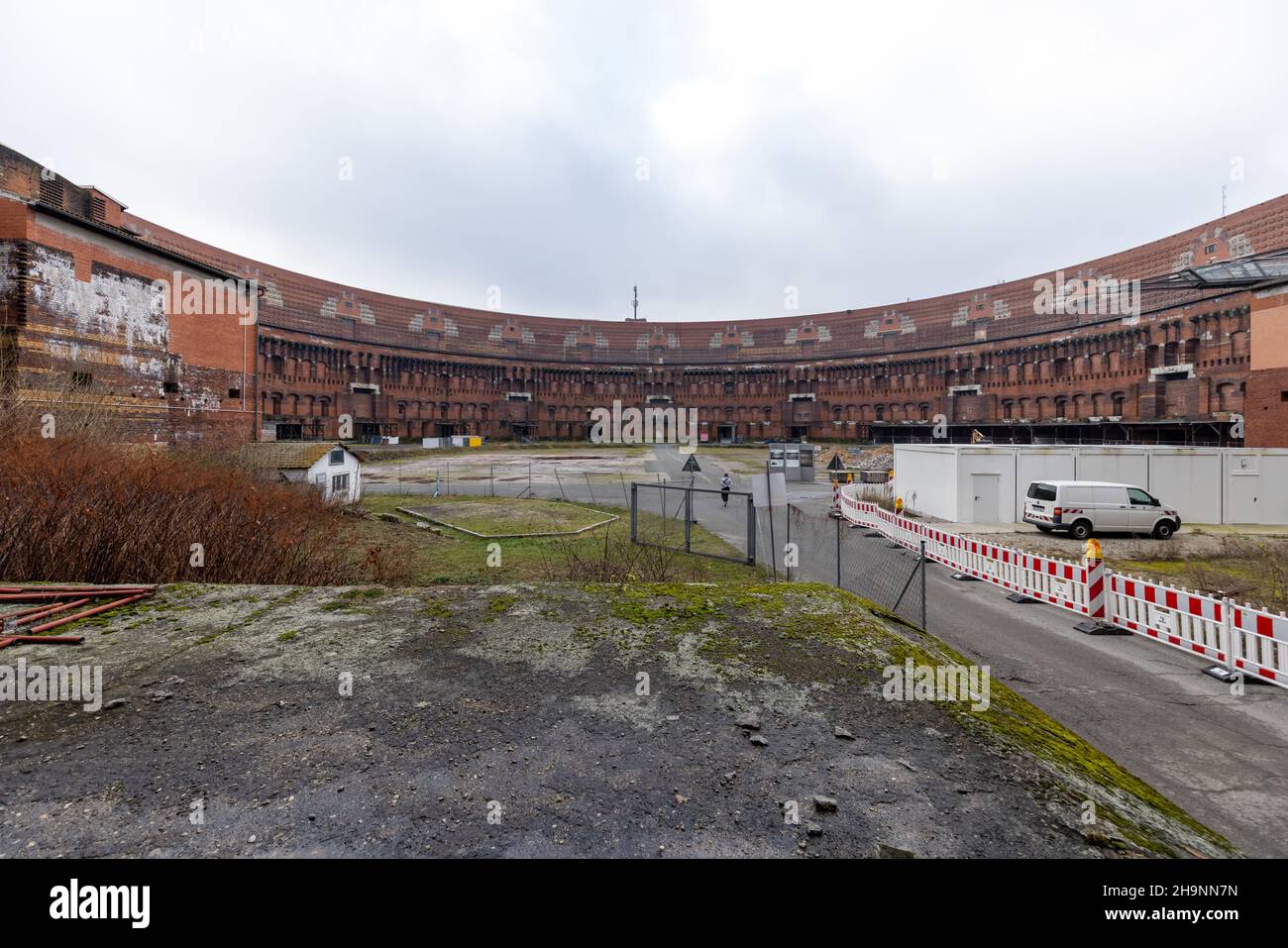 06 December 2021, Bavaria, Nuremberg: The inner courtyard of the ...