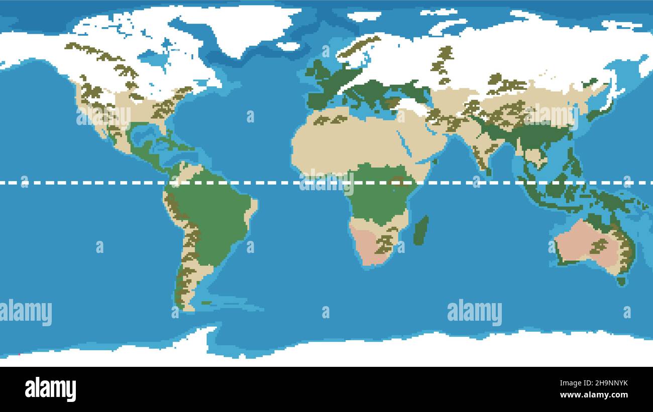Thumbnail design with world map illustration Stock Vector Image & Art ...