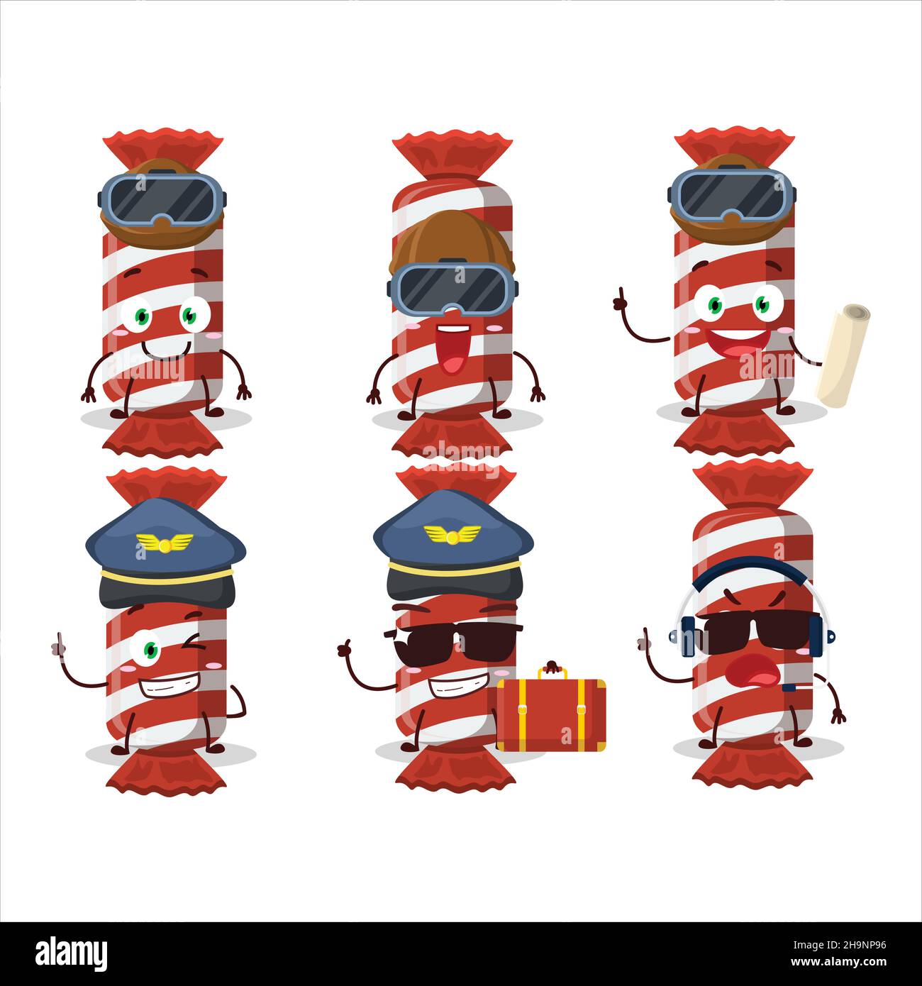 Red Long Candy Package High Resolution Stock Photography and Images - Alamy