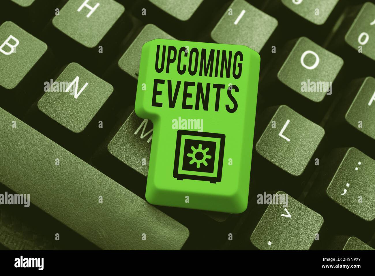 Inspiration showing sign Upcoming Events. Business idea thing that will ...