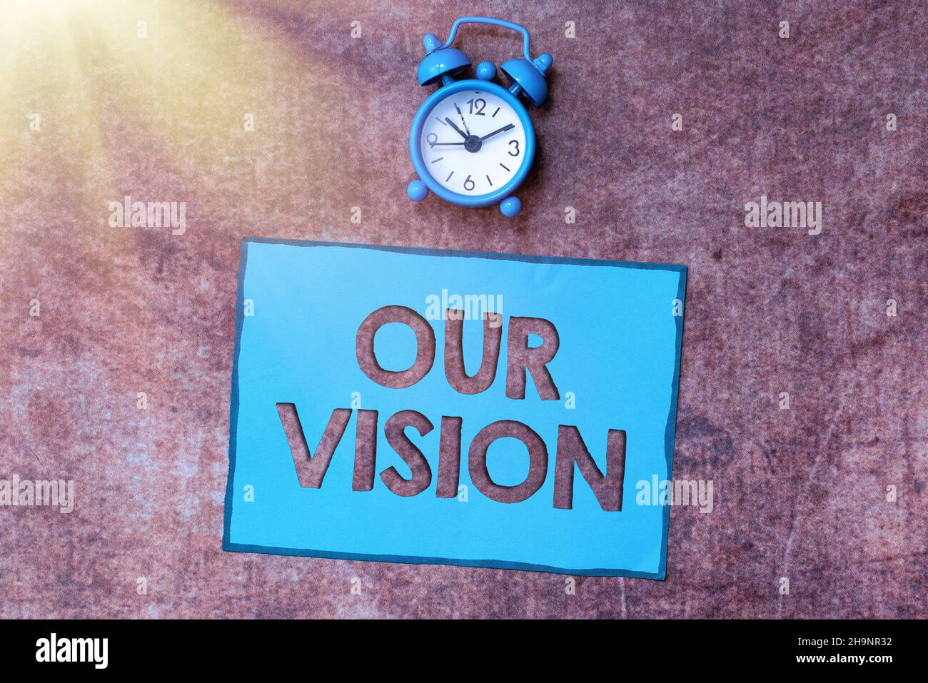 Inspiration showing sign Our Vision. Word Written on serves as clear ...