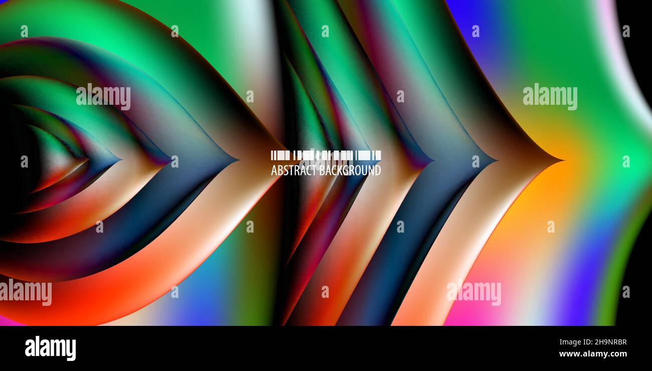 Abstract colorful background graphics template with blended multiple ...