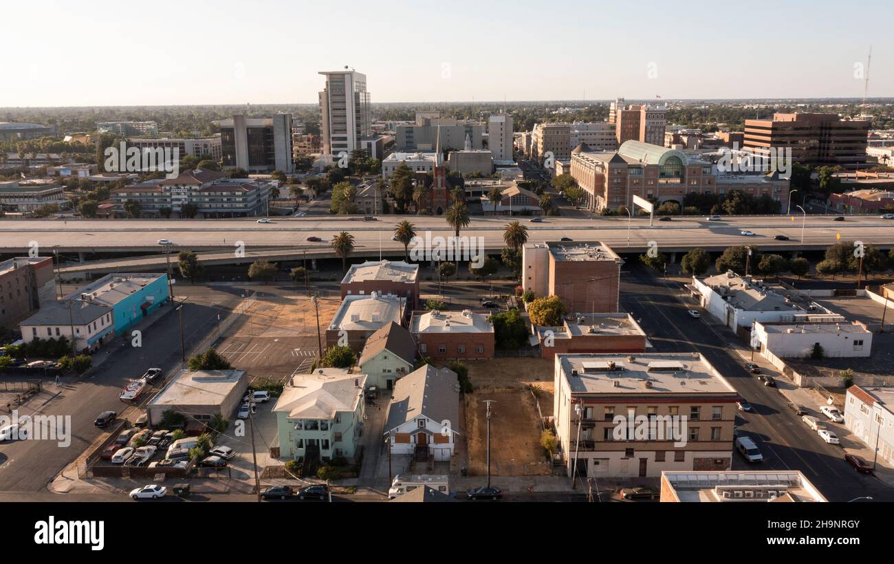 Stockton california aerial hi-res stock photography and images - Alamy