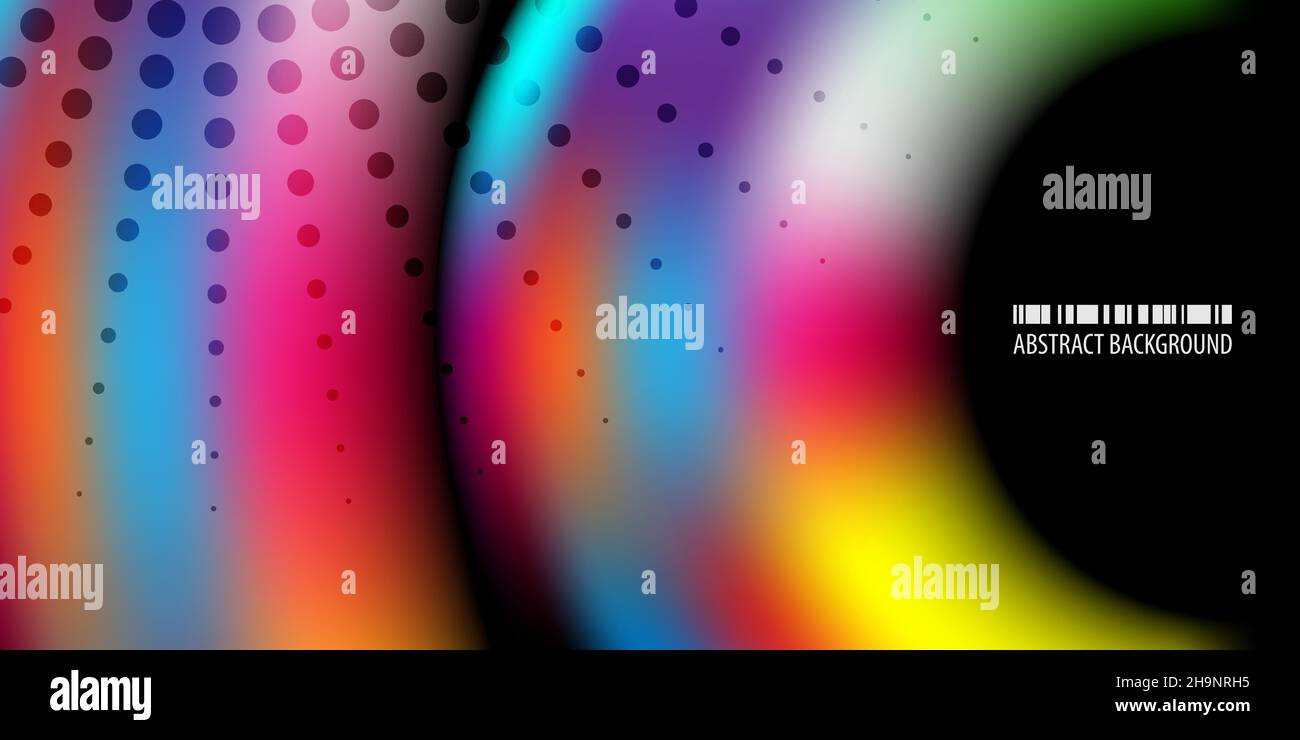 Abstract colorful background graphics template with blended multiple ...