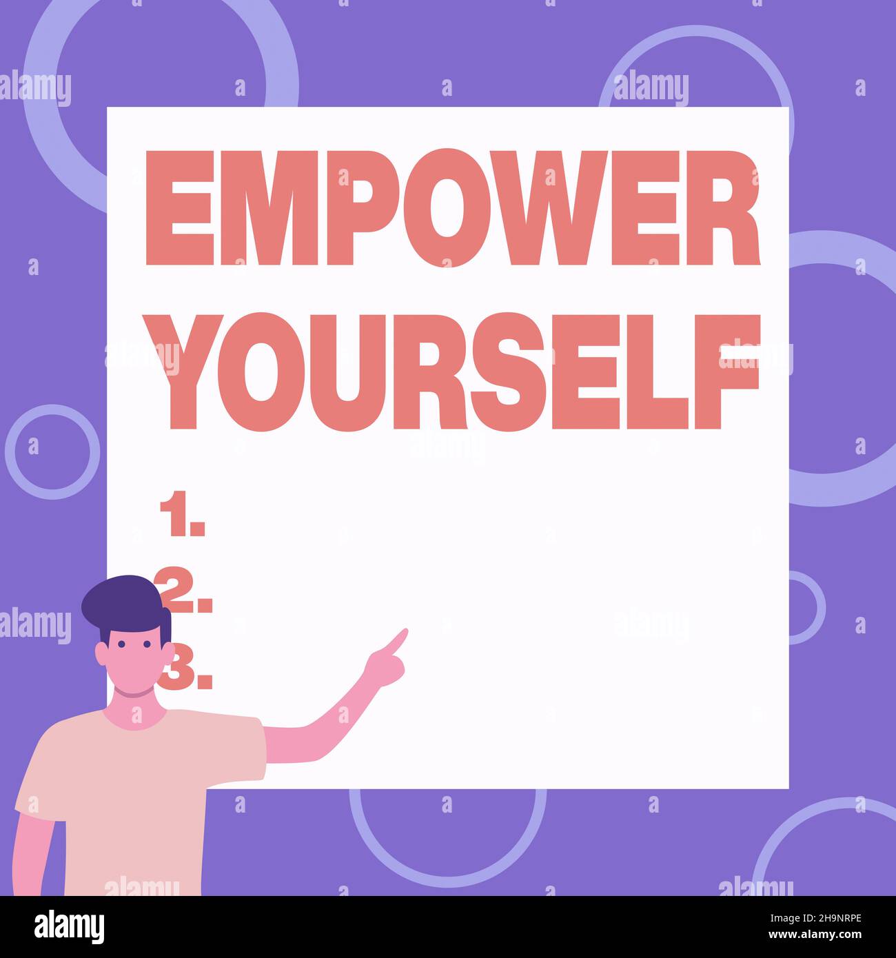 Conceptual caption Empower Yourself. Business overview taking control ... Conceptual caption Empower Yourself. Business overview taking control ...
