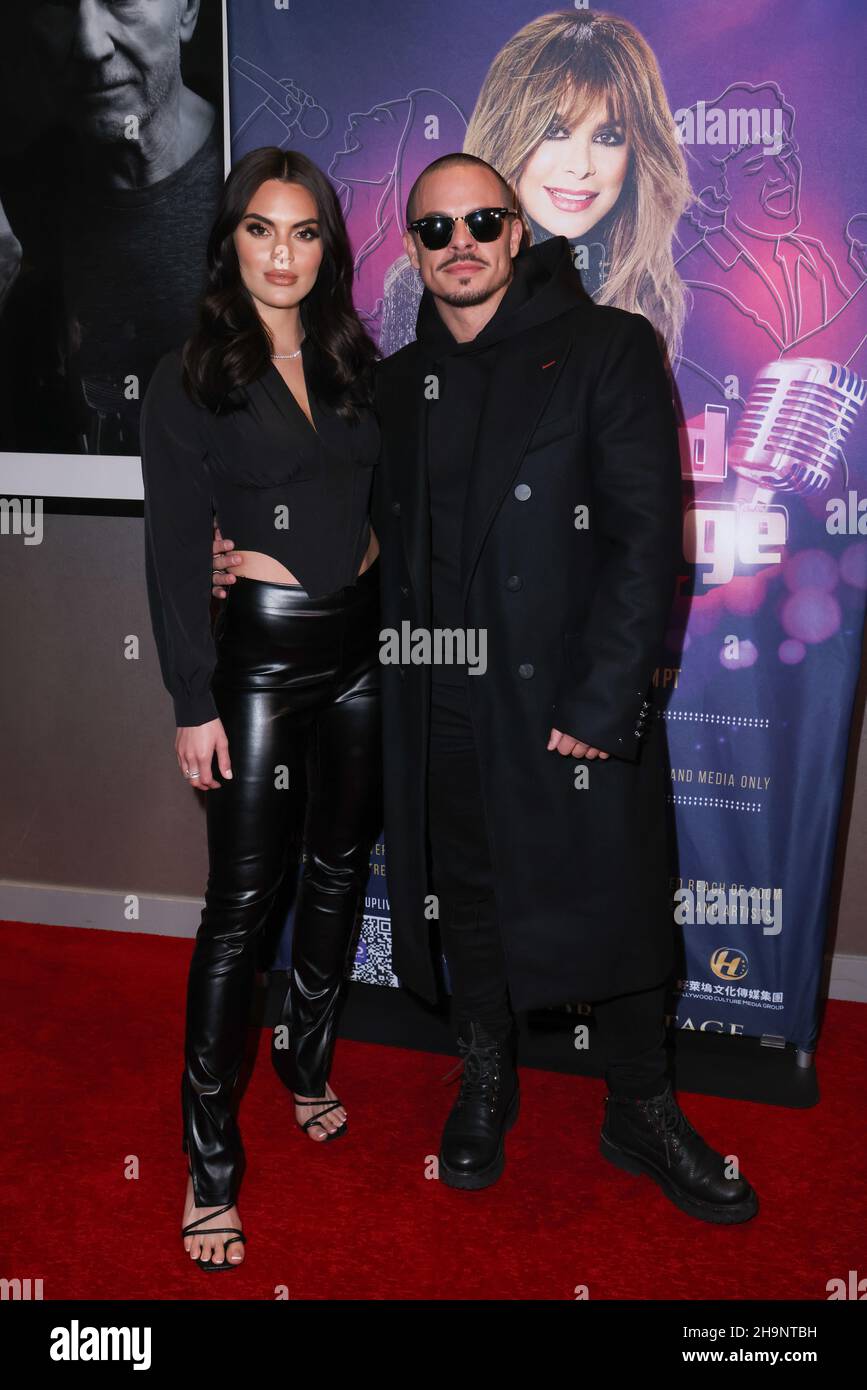 Hollywood, California, USA. 7th December, 2021. Aubrie Durham and ...
