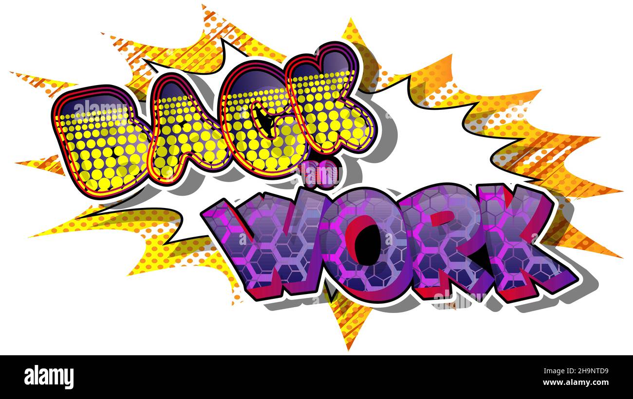 Back to work, working vacation, holiday break or unemployed business ...