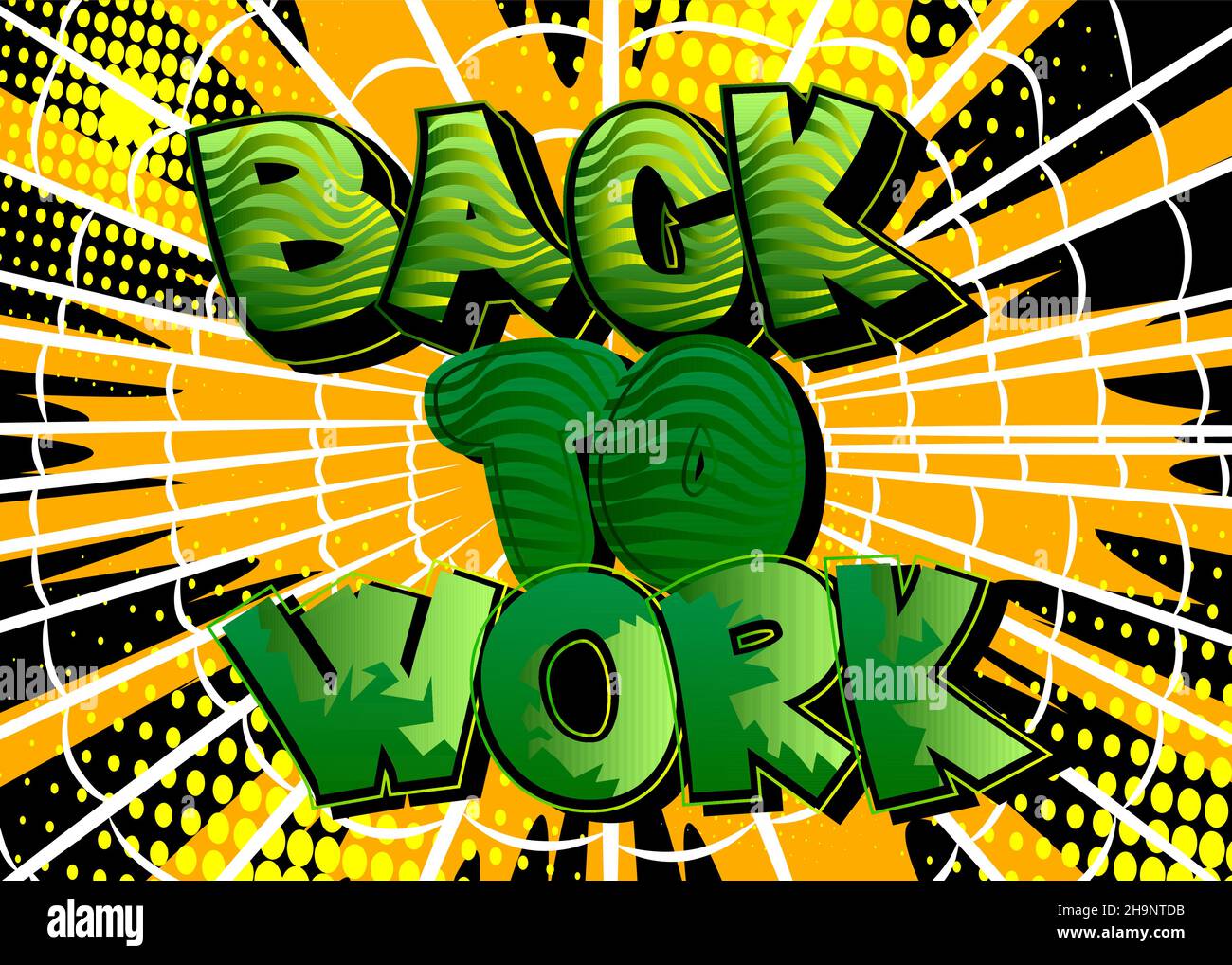 Back to work, working vacation, holiday break or unemployed business ...