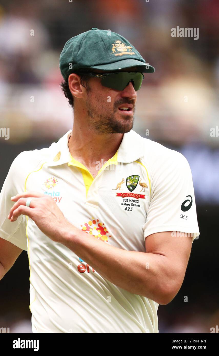 Australia's Mitchell Starc during day one of the first Ashes test at ...