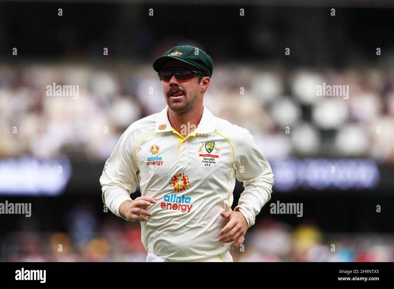 Australia's Travis Head during day one of the first Ashes test at The ...