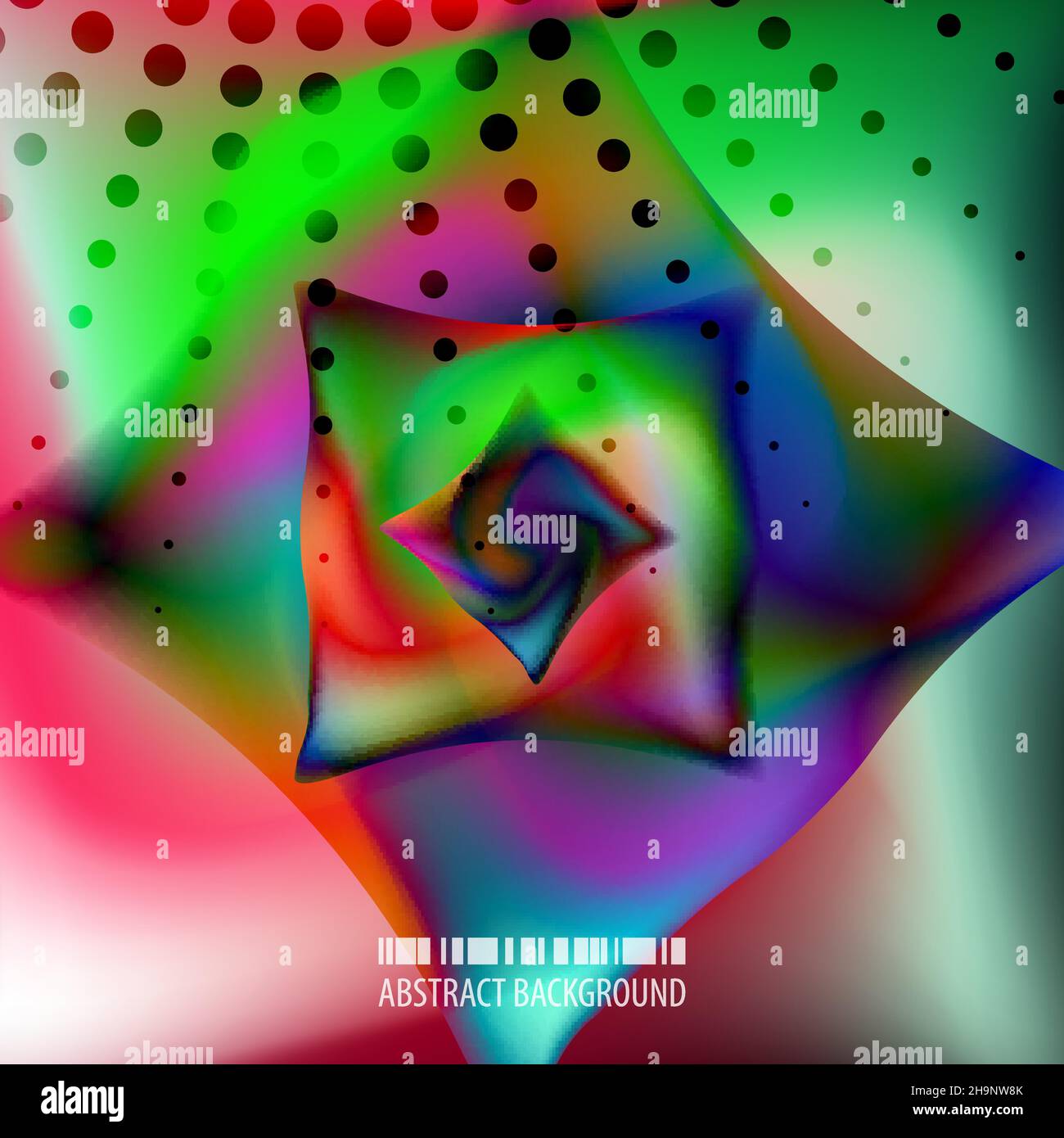 Abstract colorful background graphics template with blended multiple ...