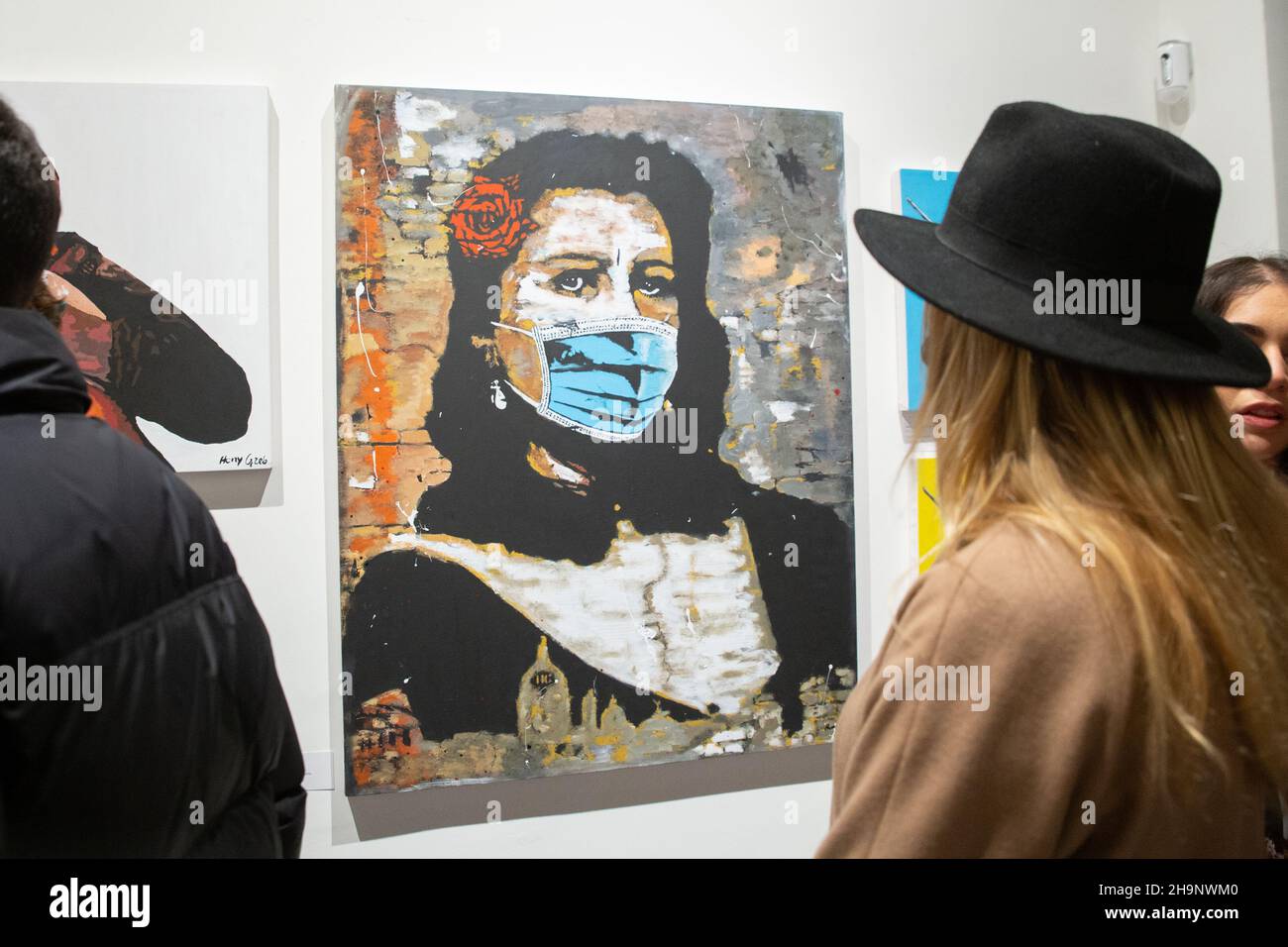 Rome, Italy. 07th Dec, 2021. Inauguration of exhibition "In Your Face ...