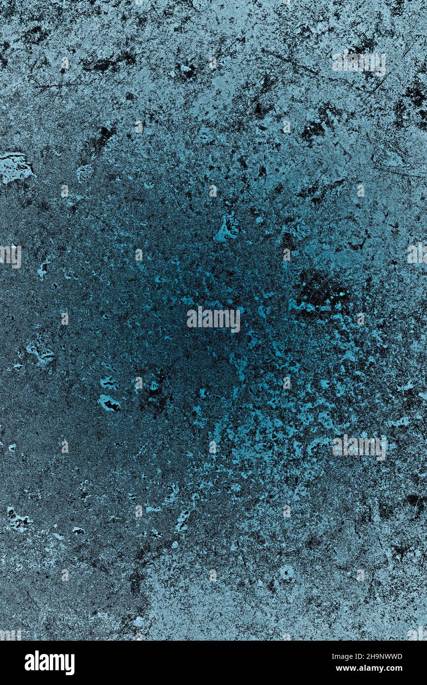 Dark cyan heavy grunge texture surface for background Stock Photo - Alamy