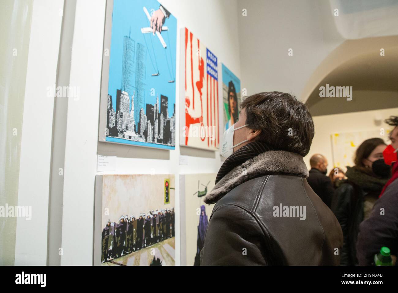 First solo exhibition in italy hi-res stock photography and images - Alamy