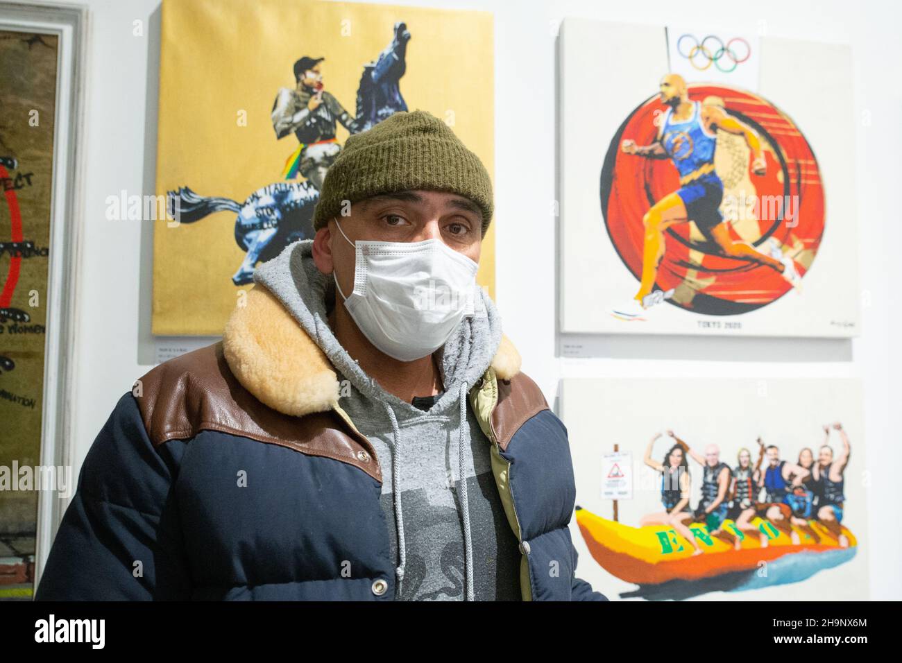 Street artist harry greb hi-res stock photography and images - Alamy