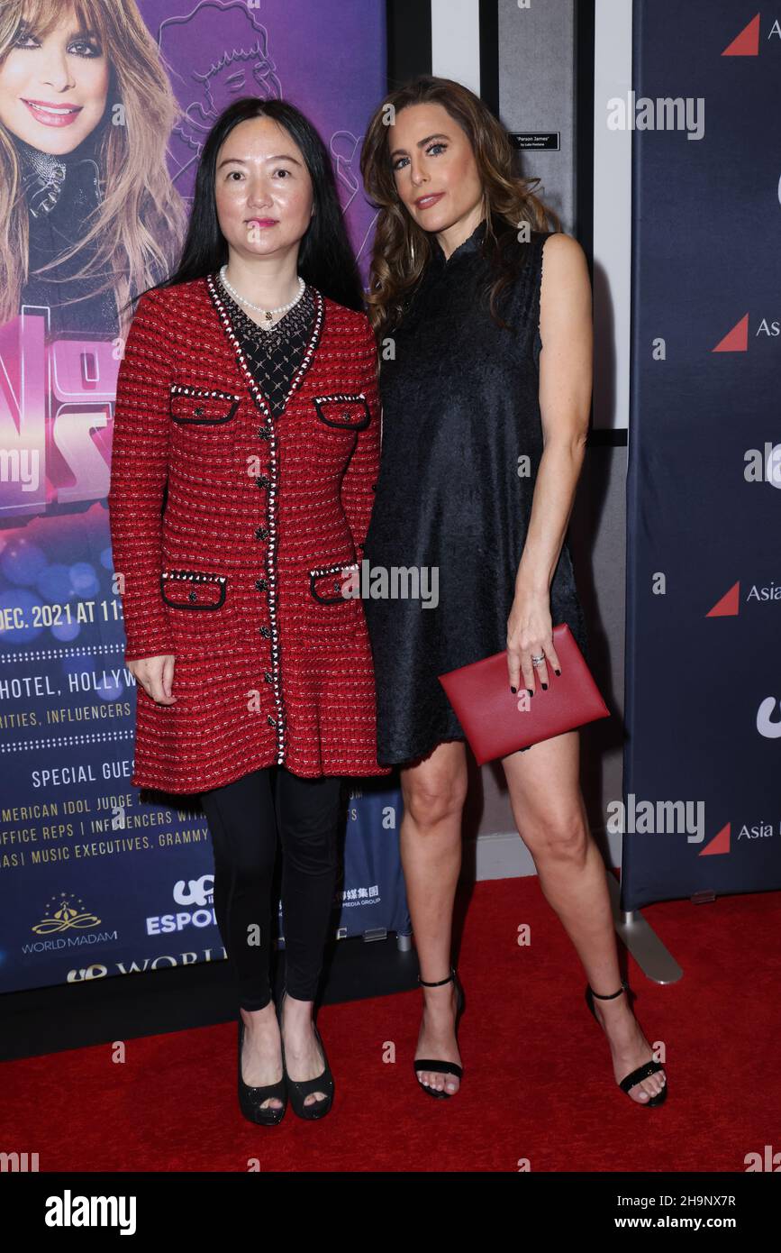 Hollywood, California, USA. 7th December, 2021. Christine Xu, CEO of ...