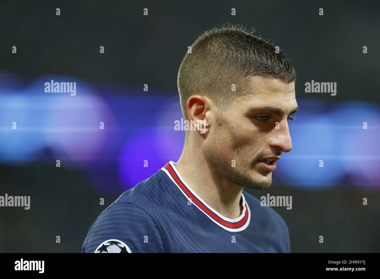 Marco VERRATTI of PSG in action during the Champions League Paris Saint ...