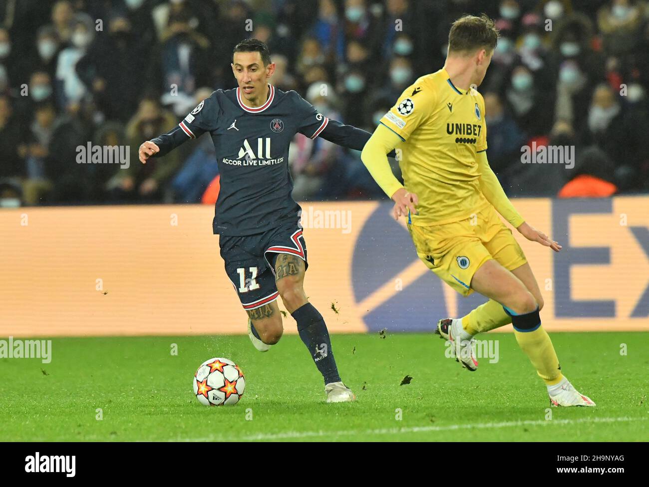 Angel di Maria (PSG) during the UEFA Champions League Paris Saint ...