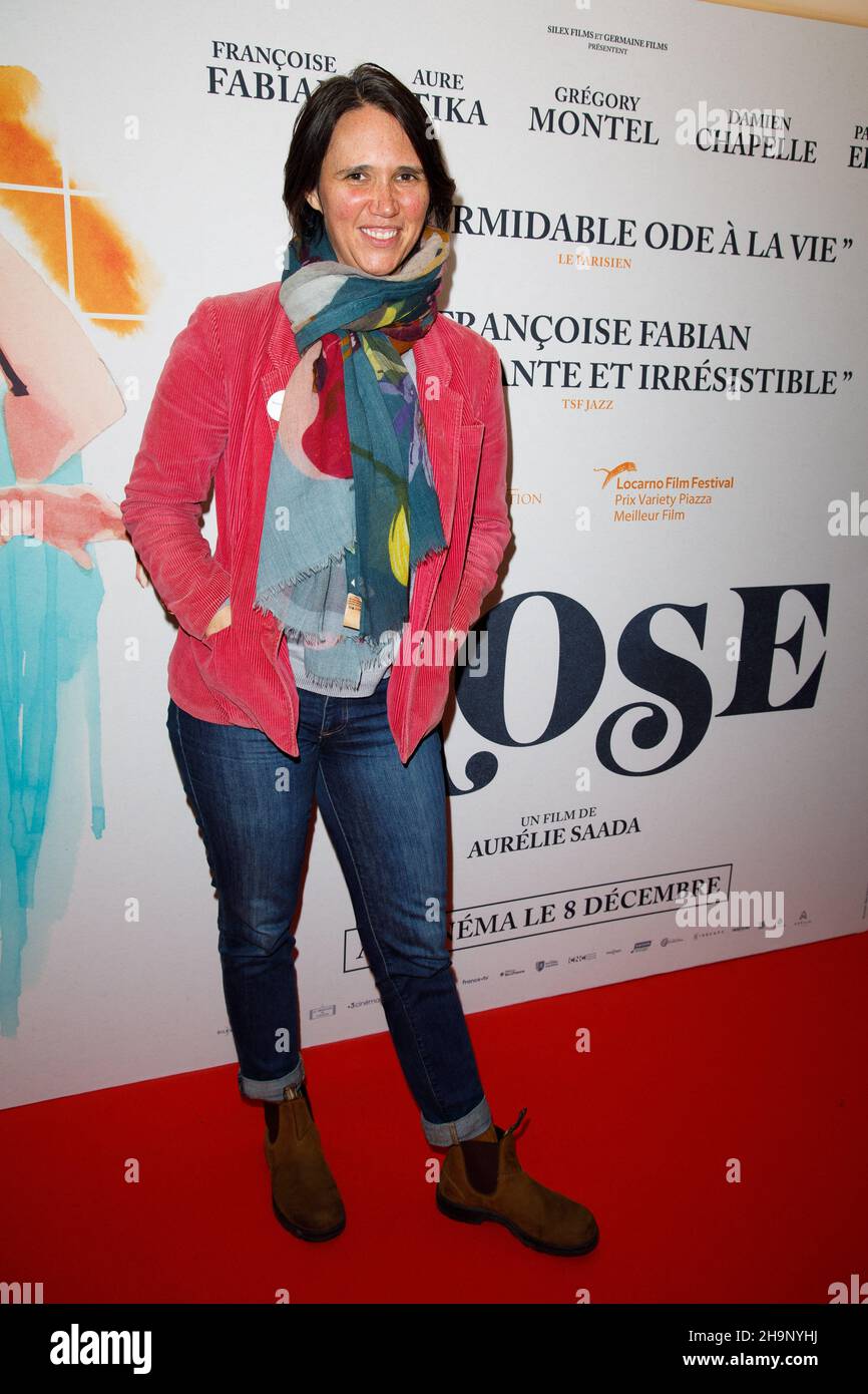 Jeanne Herry attending the premiere of Rose held at the Pathe Wepler ...