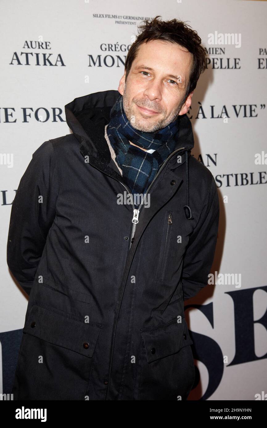 Alex Beaupain attending the premiere of Rose held at the Pathe Wepler ...