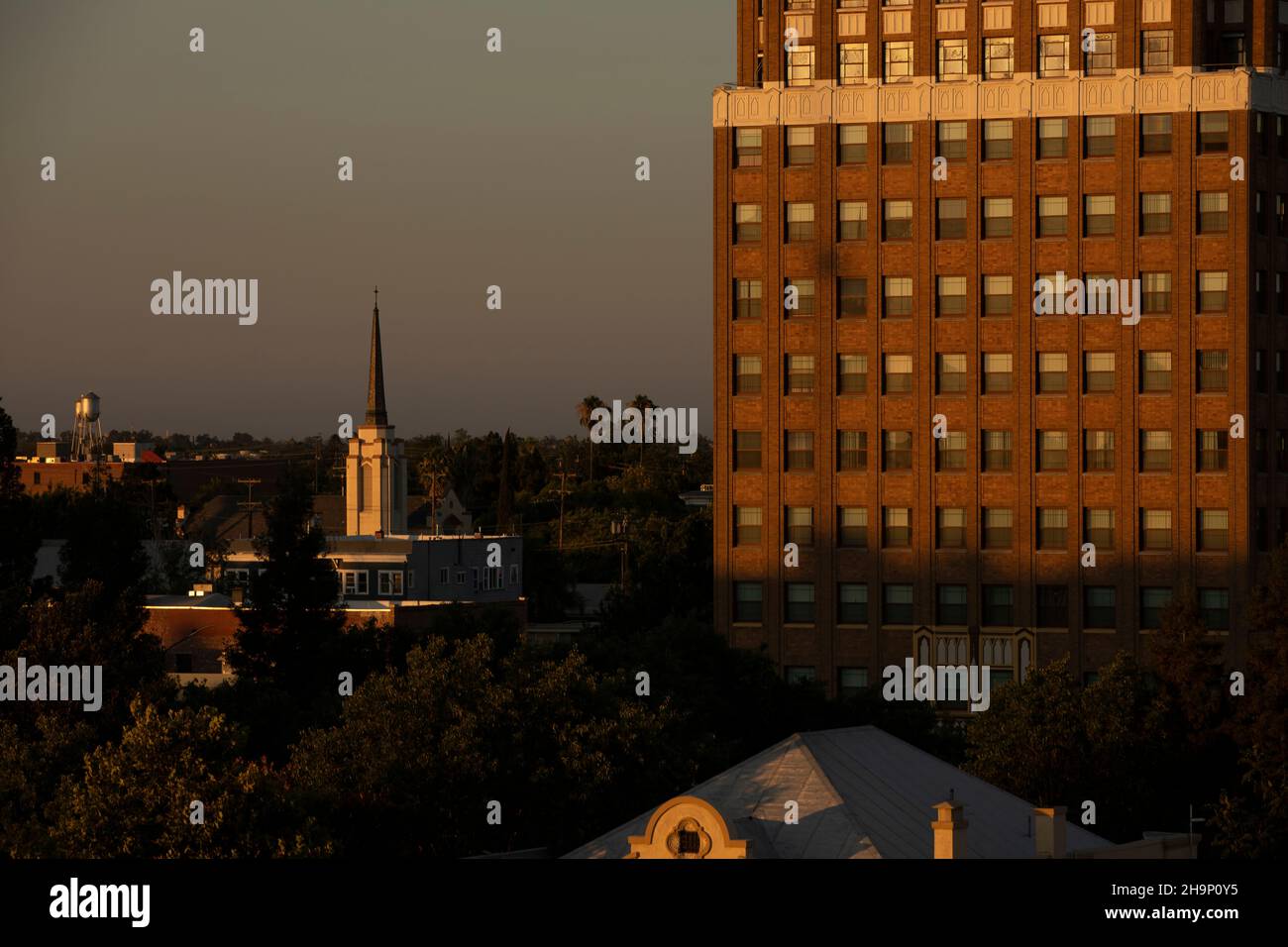 Stockton california aerial hi-res stock photography and images - Alamy
