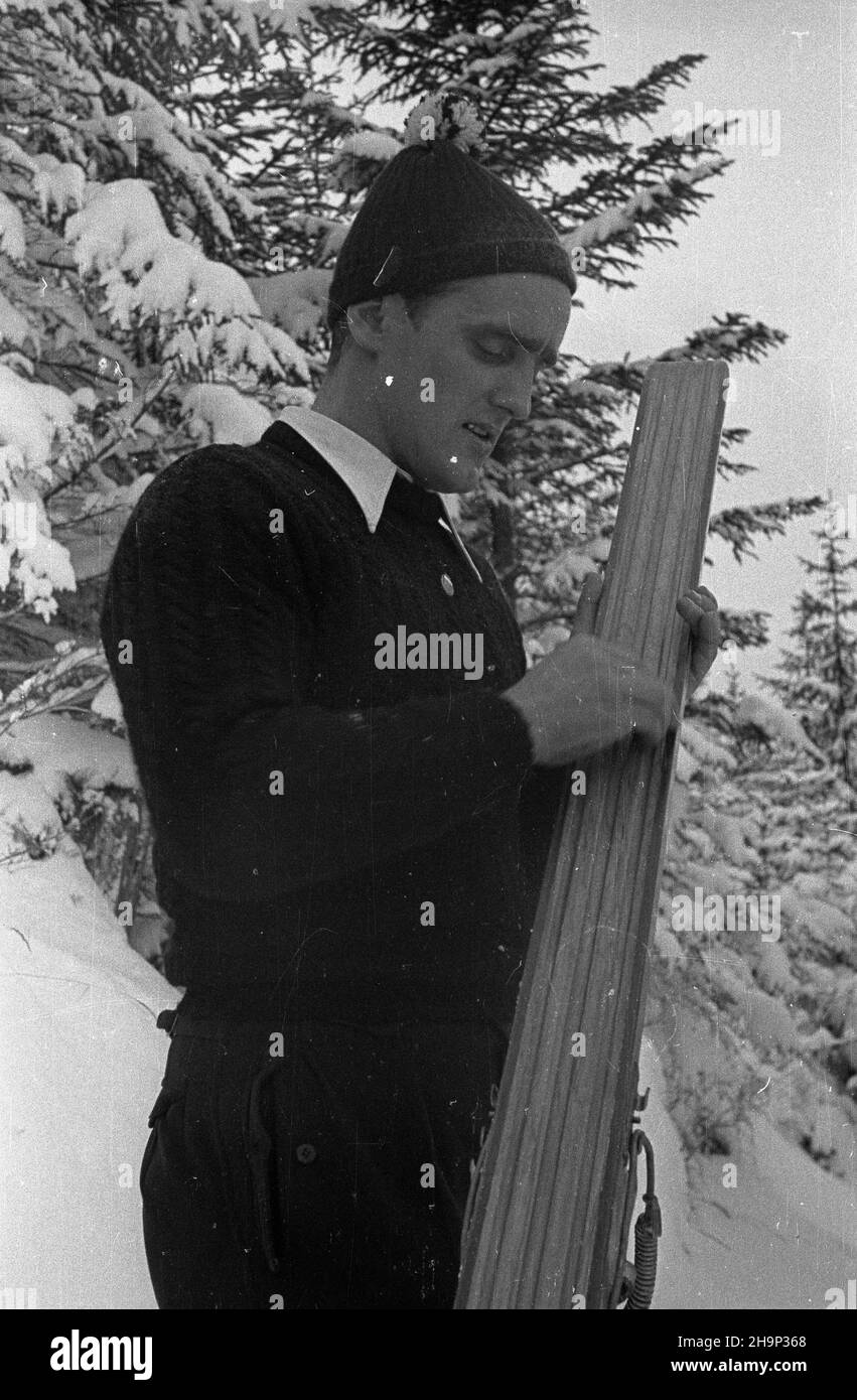 Zakopane, 1949-01-16. Memoria³ im. porucznika Wójcickiego w ...